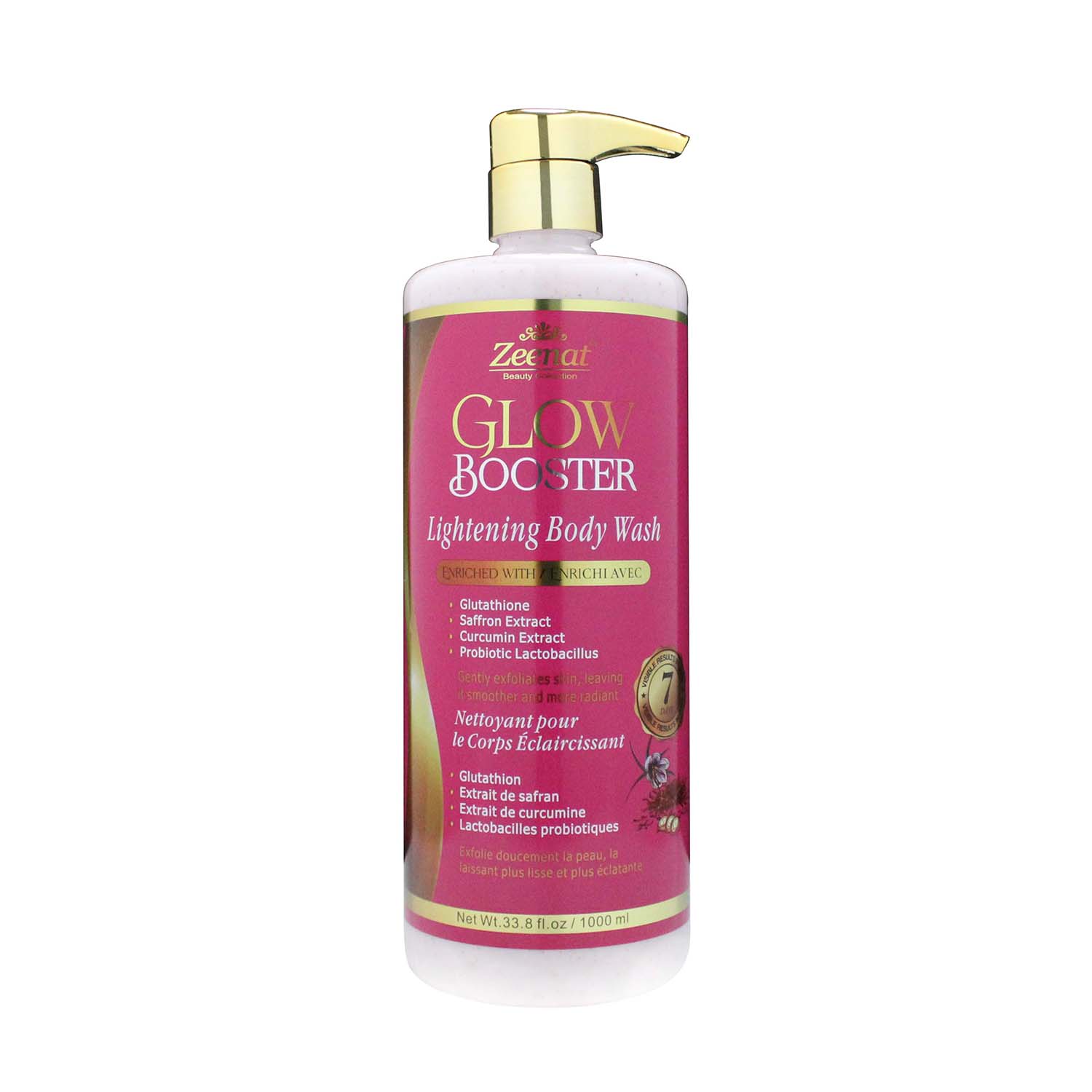 Zeenat Glow Booster Lightening Body Wash 33.8 oz