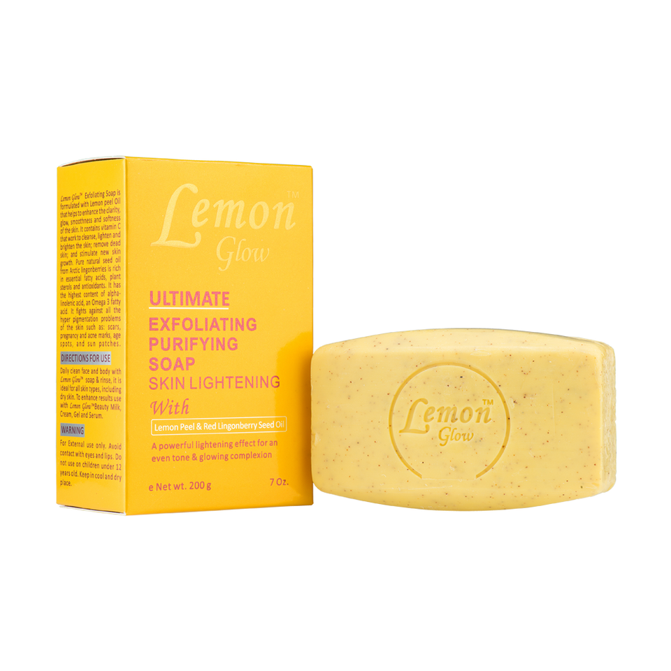 Lemon Glow Ultimate Exfoliating Purifying Soap 200g