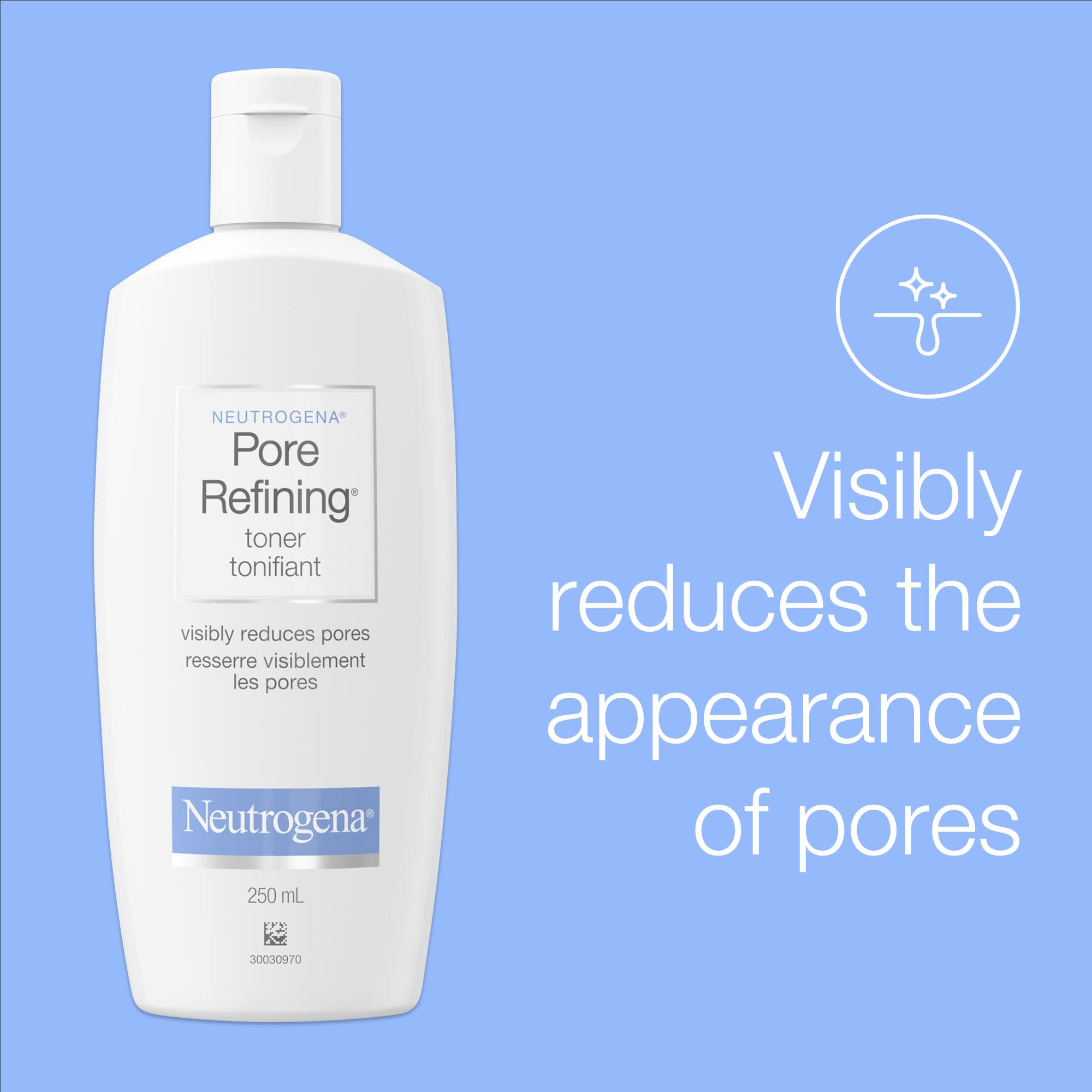Neutrogena Pore Refining Toner, Alpha and Beta Hydroxy 250ml