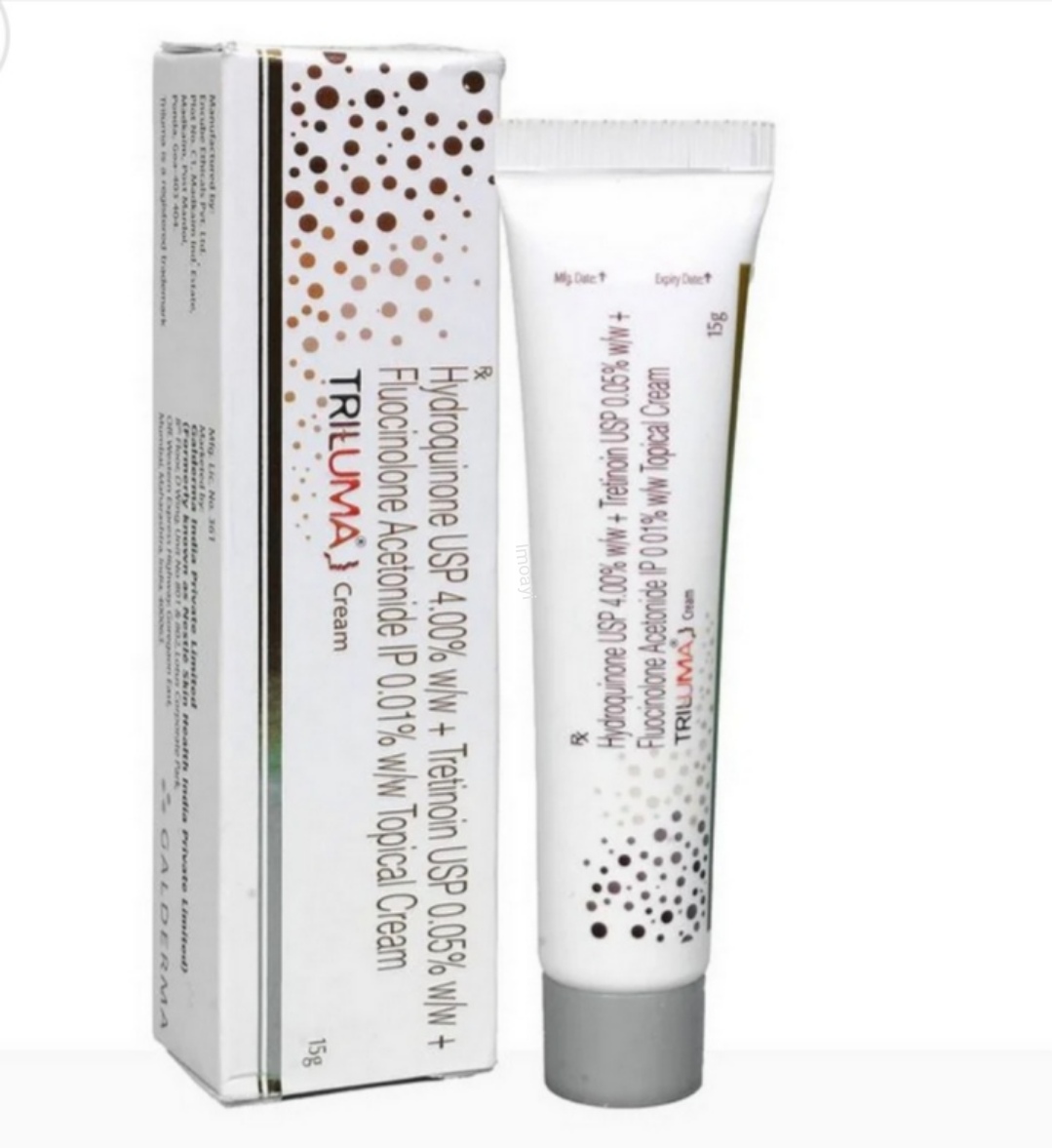 Triluma Cream Hydroquinone 4.00% +0.05% Tube of 15 gm